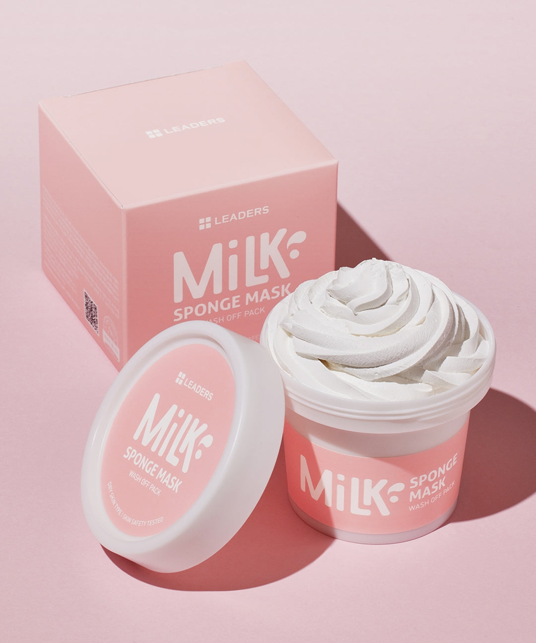 Leaders Milk Sponge Mask – Leaders Cosmetics USA